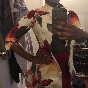 Treadle | Jackets & Coats | Floral Trench | Poshmark